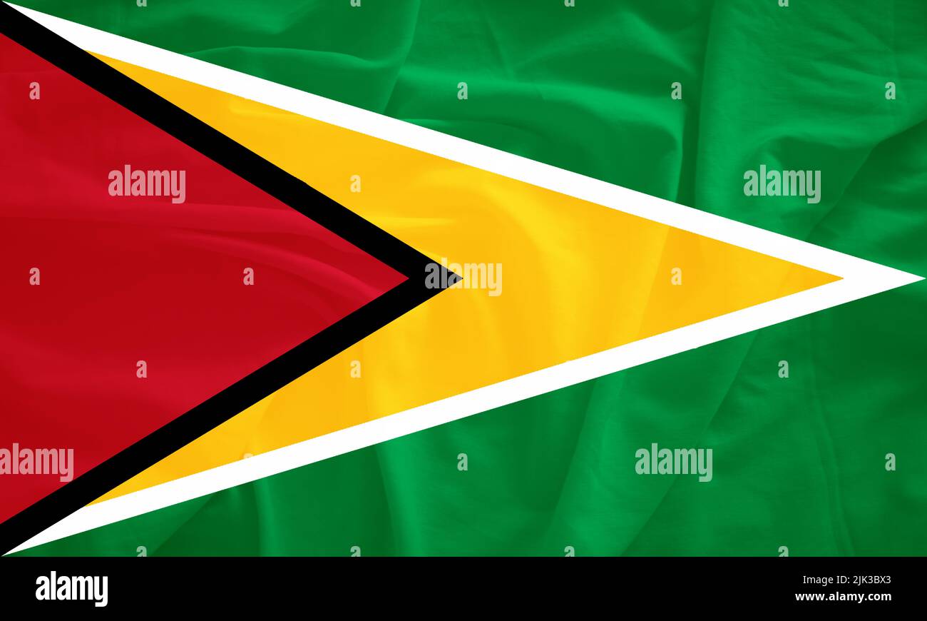 Drapeau guyane Banque de photographies et d’images à haute résolution ...
