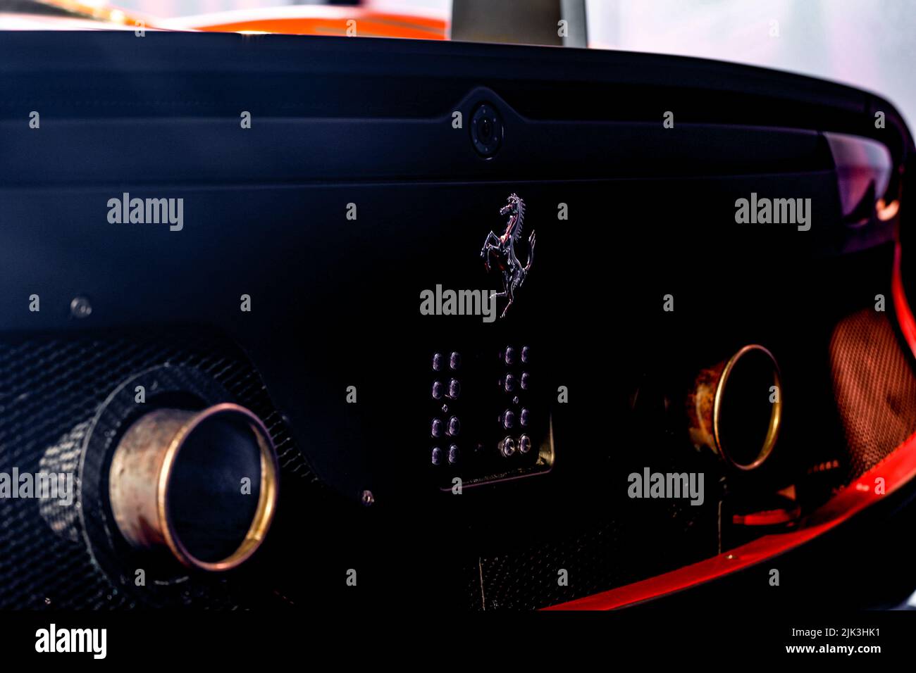 30 juillet 2022, Rome, Belgique : Présentation de la nouvelle ferrari ...