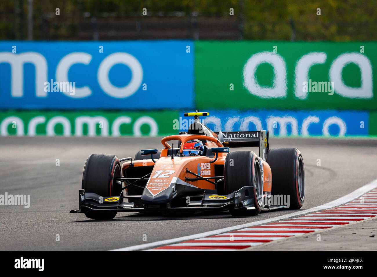 12 Novalak Clément (fra), MP Motorsport, Dallara F2, action lors de la ...