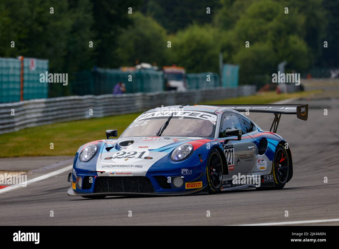 221 GPX Martini Racing, Porsche 911 GT3-R de Kevin ESTRE, Michael ...