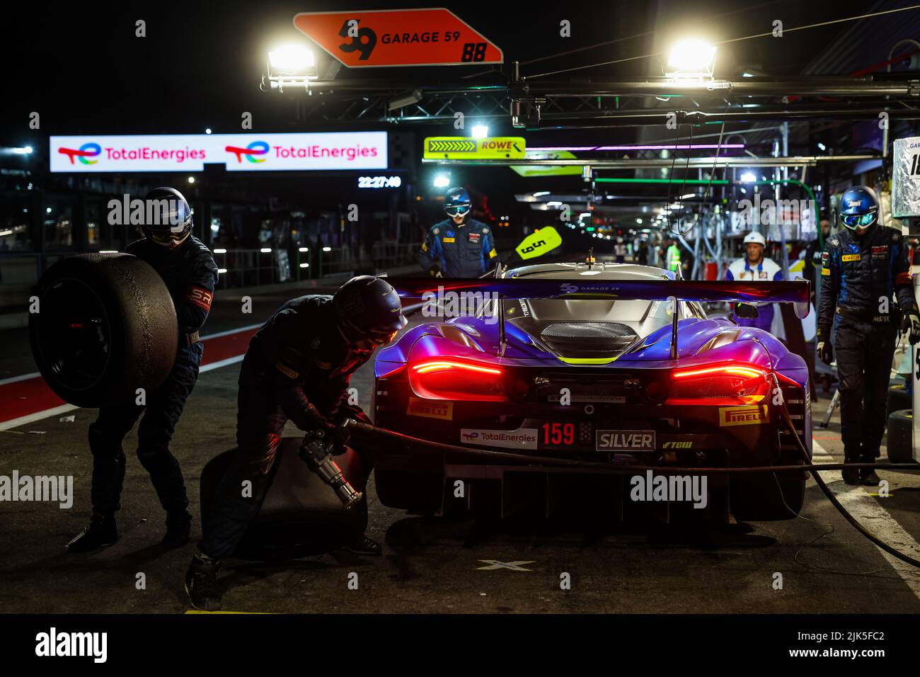 159 garage 59, McLaren 720 S GT3 d'Ethan SIMIONI, Manuel MALDONADO ...