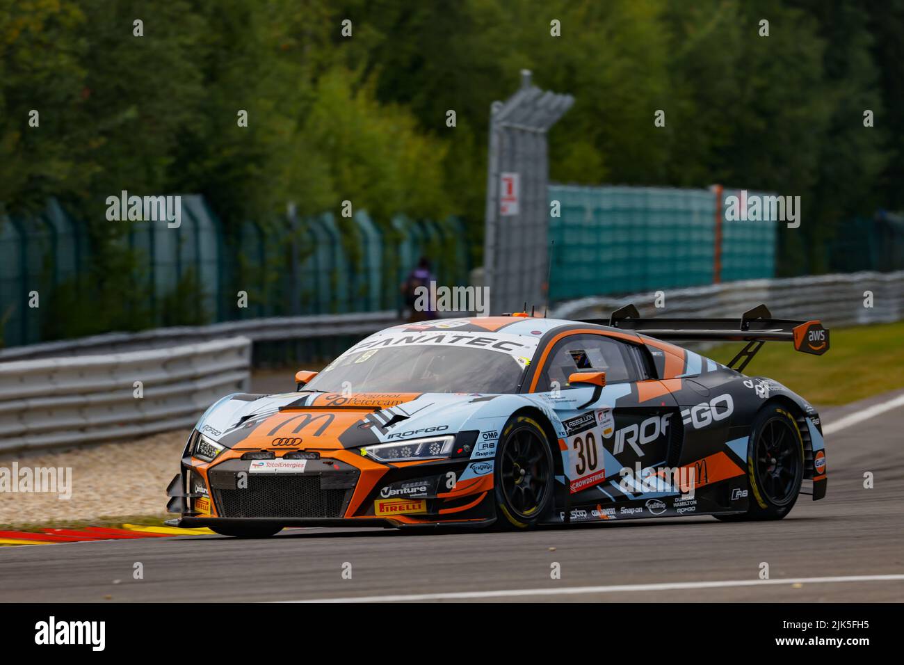 30 équipe WRT, Audi R8 LMS evo II GT3 de Thomas NEUBAUER, Benjamin ...