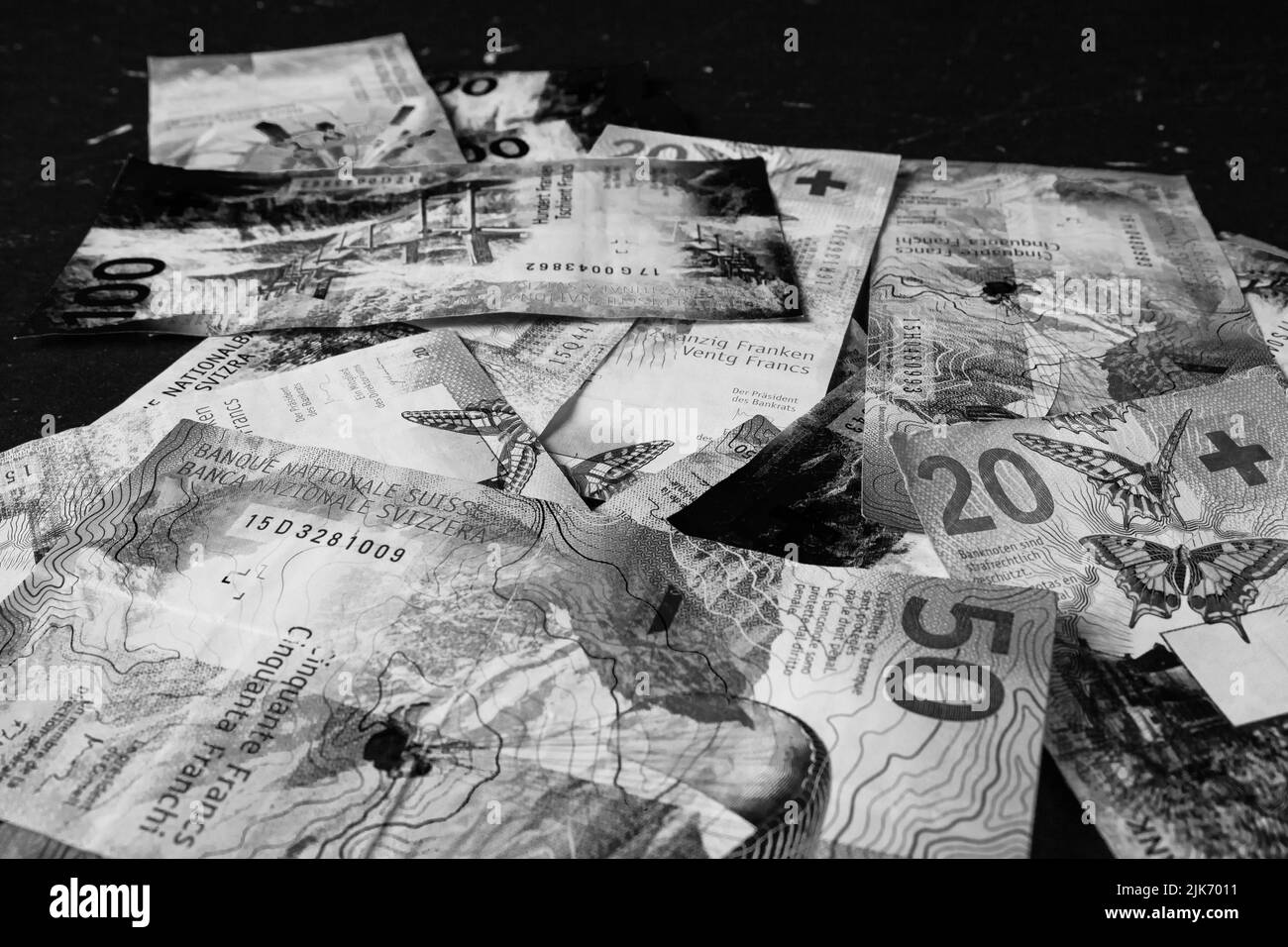 200 suisses Banque d'images noir et blanc - Alamy