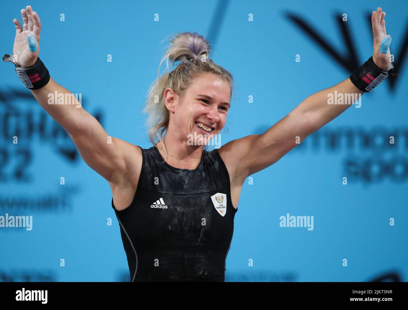 Anneke, en Afrique du Sud, s’est épiété lors de la finale des femmes de ...
