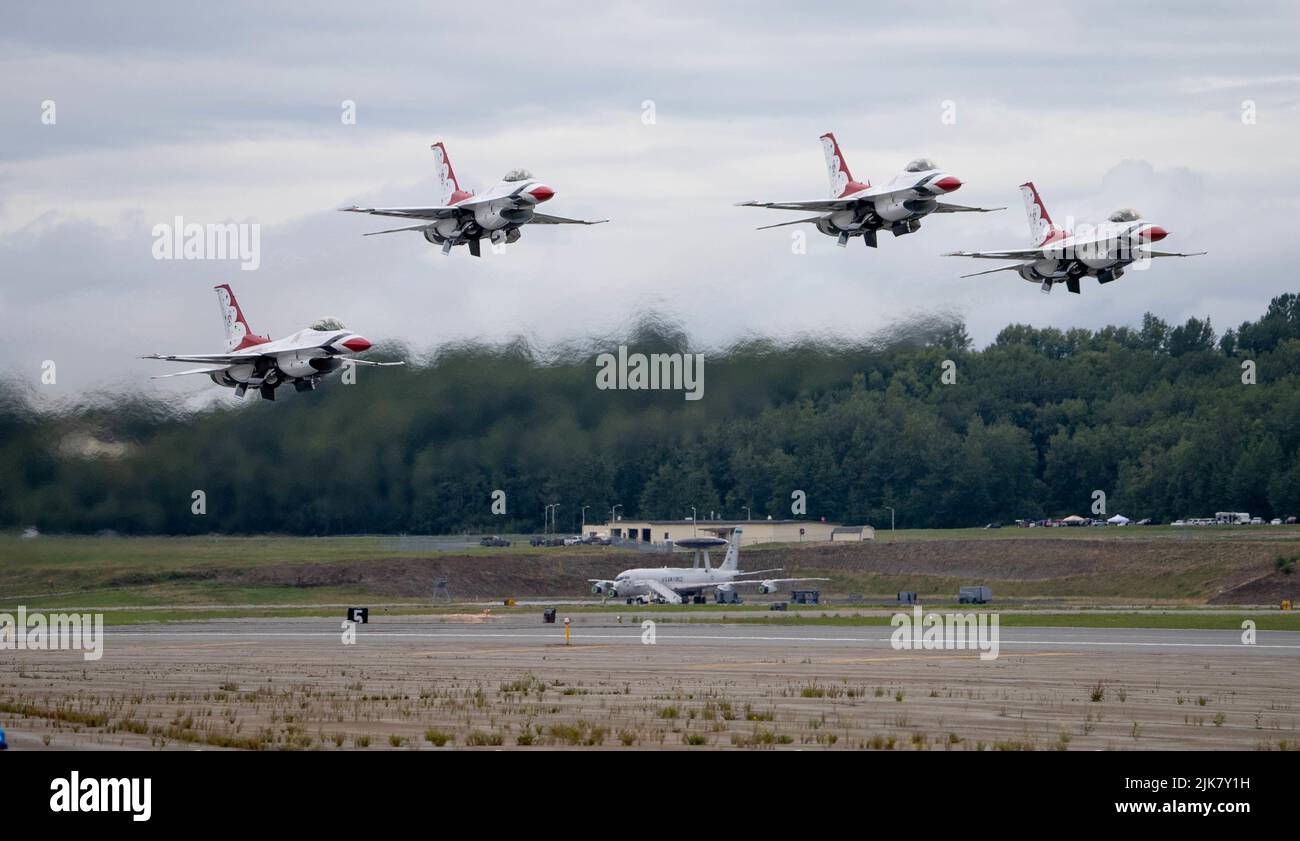 L’escadron de démonstration aérienne de la Force aérienne des États ...