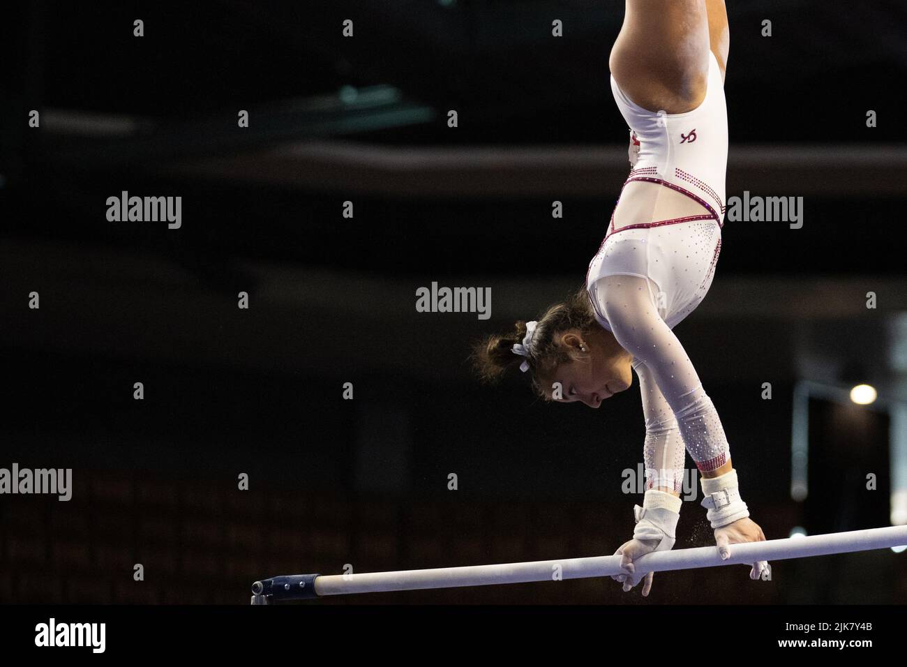 30 juillet 2022: Addison Fatta of Prestige est en compétition pendant ...