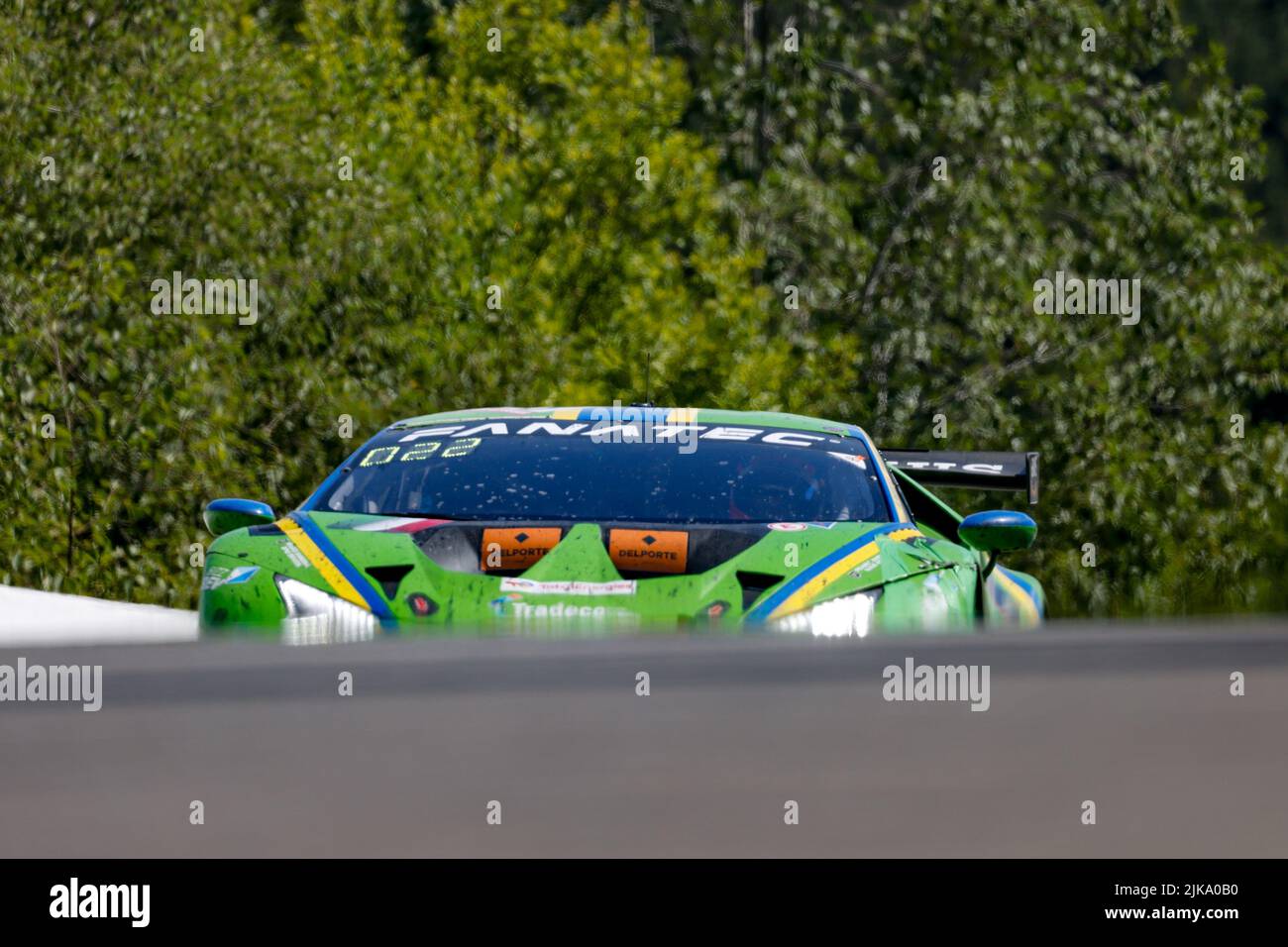 31 juillet 2022, Rome, Belgique: 163 VSR, Lamborghini Huracan GT3 Evo ...
