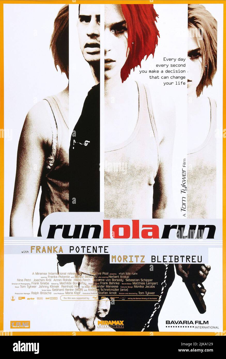 Movie poster run lola run Banque de photographies et d’images à haute ...