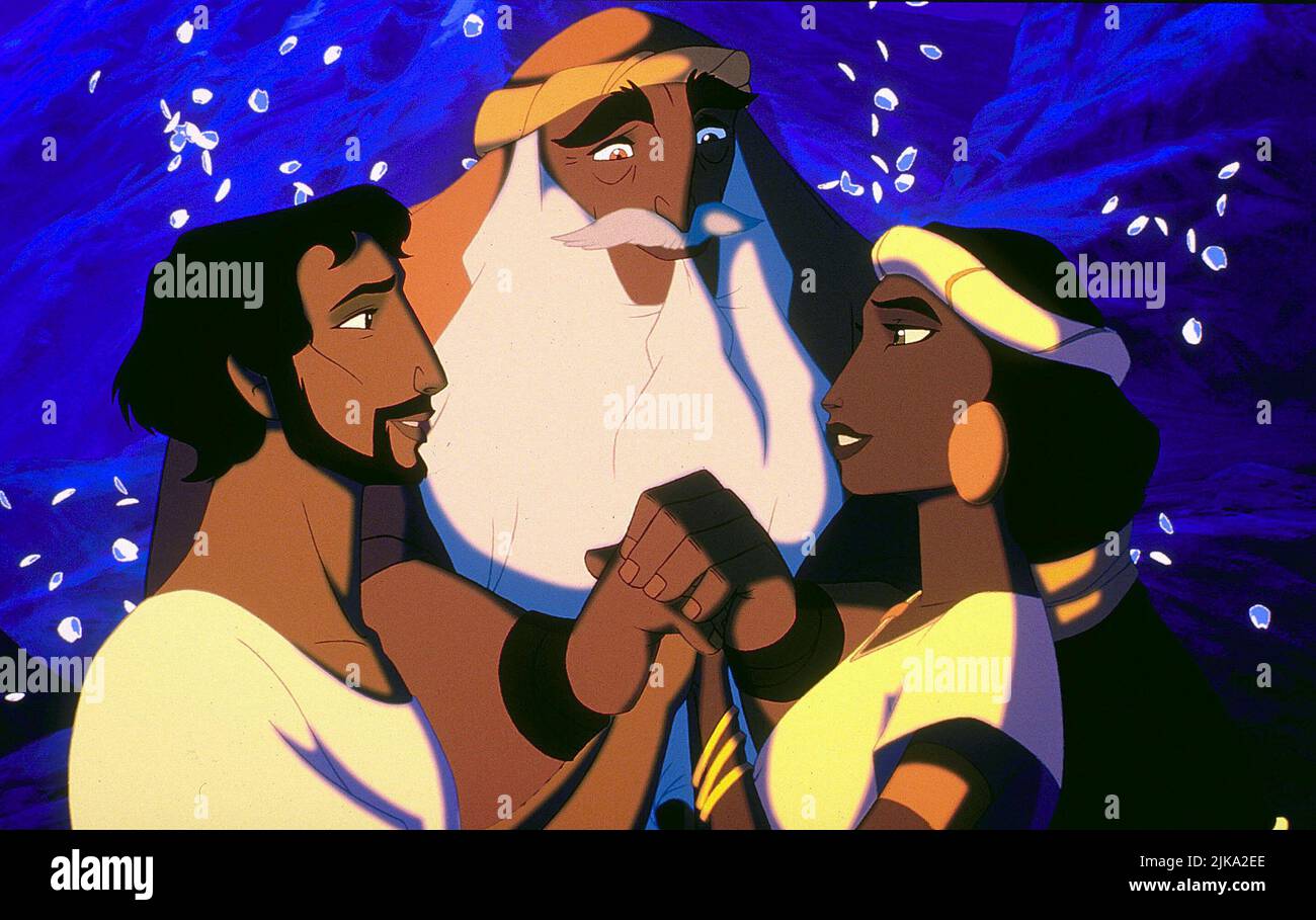 Moses, Jethro & Tzipporah film: The Prince of Egypt (USA 1998 ...