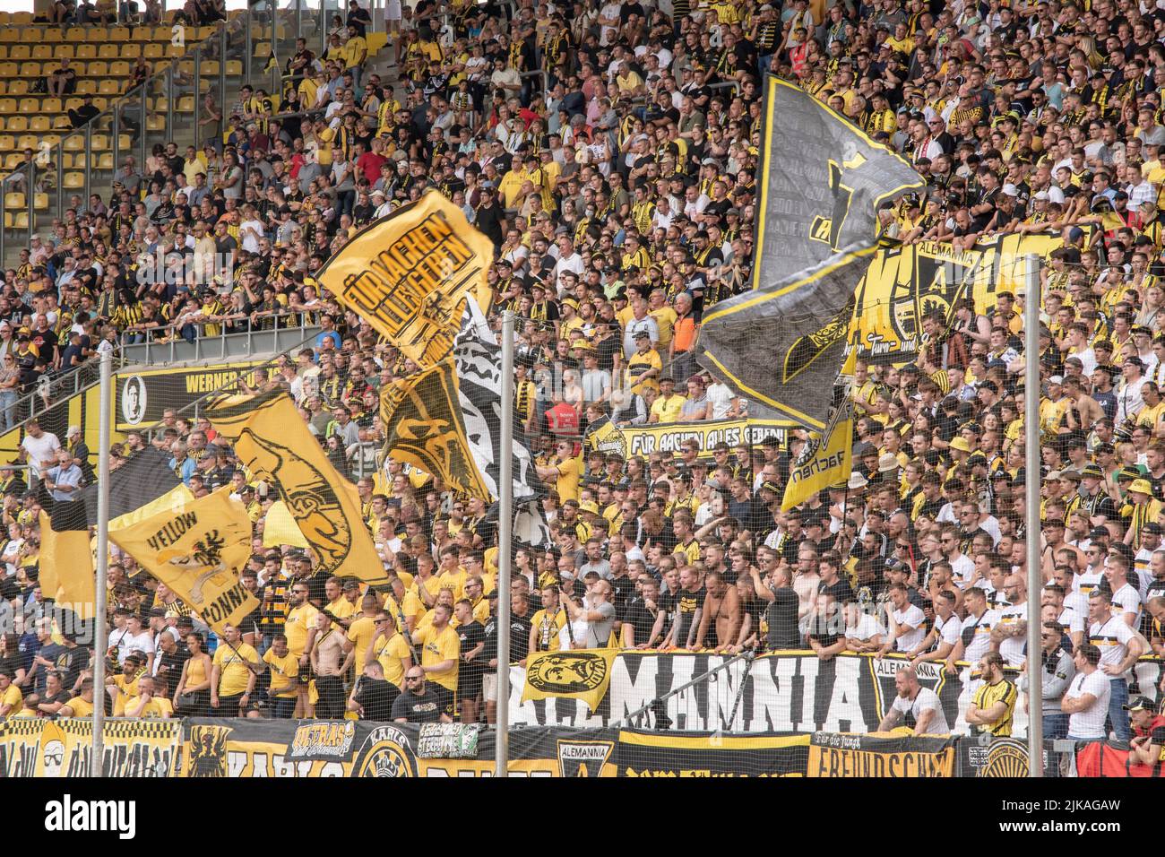 Football stadium of alemannia aachen Banque de photographies et d ...