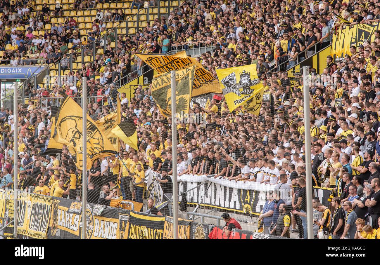 Football stadium of alemannia aachen Banque de photographies et d ...
