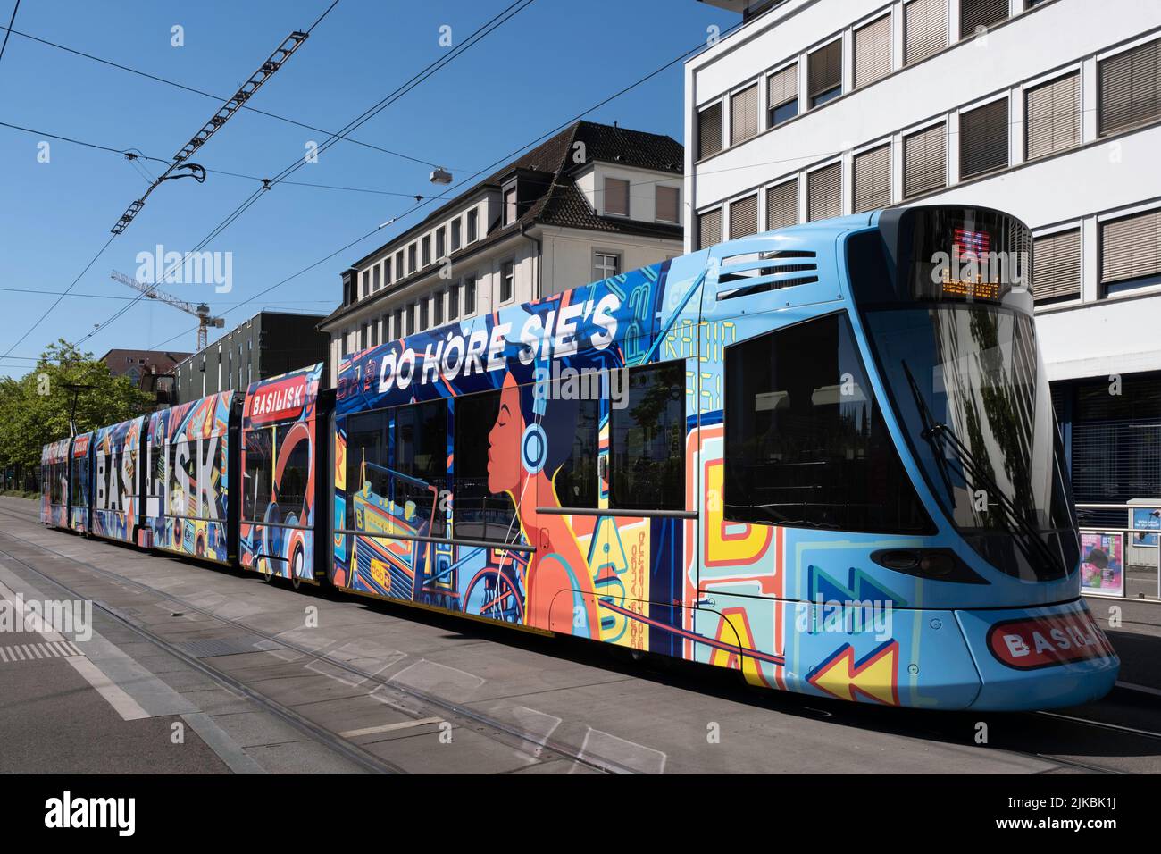 Tramway électrique du réseau de tramway de la société de transports en ...