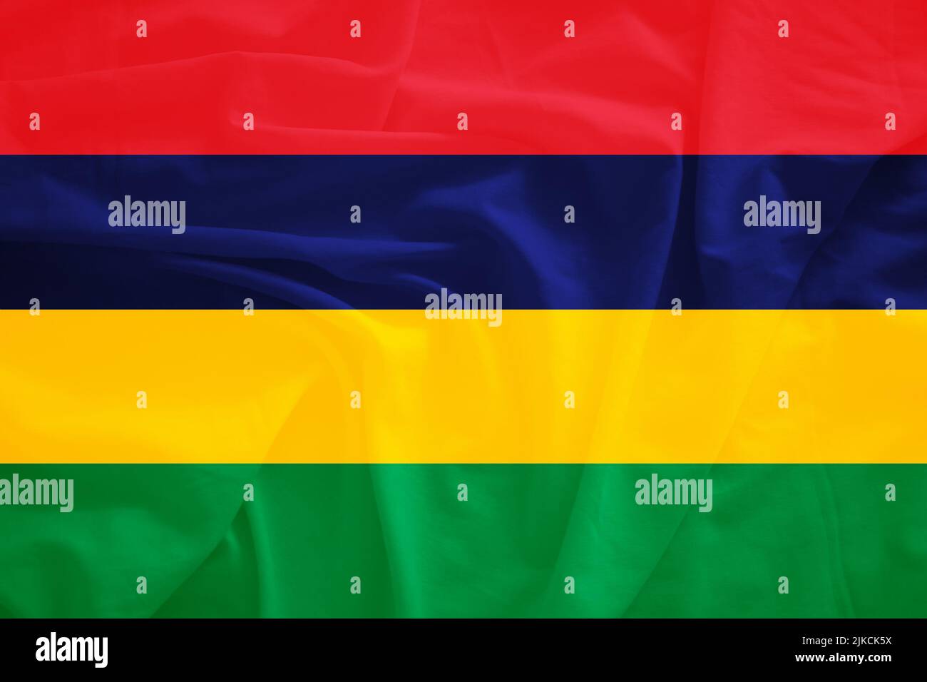 Drapeau maurice Banque de photographies et d’images à haute résolution ...