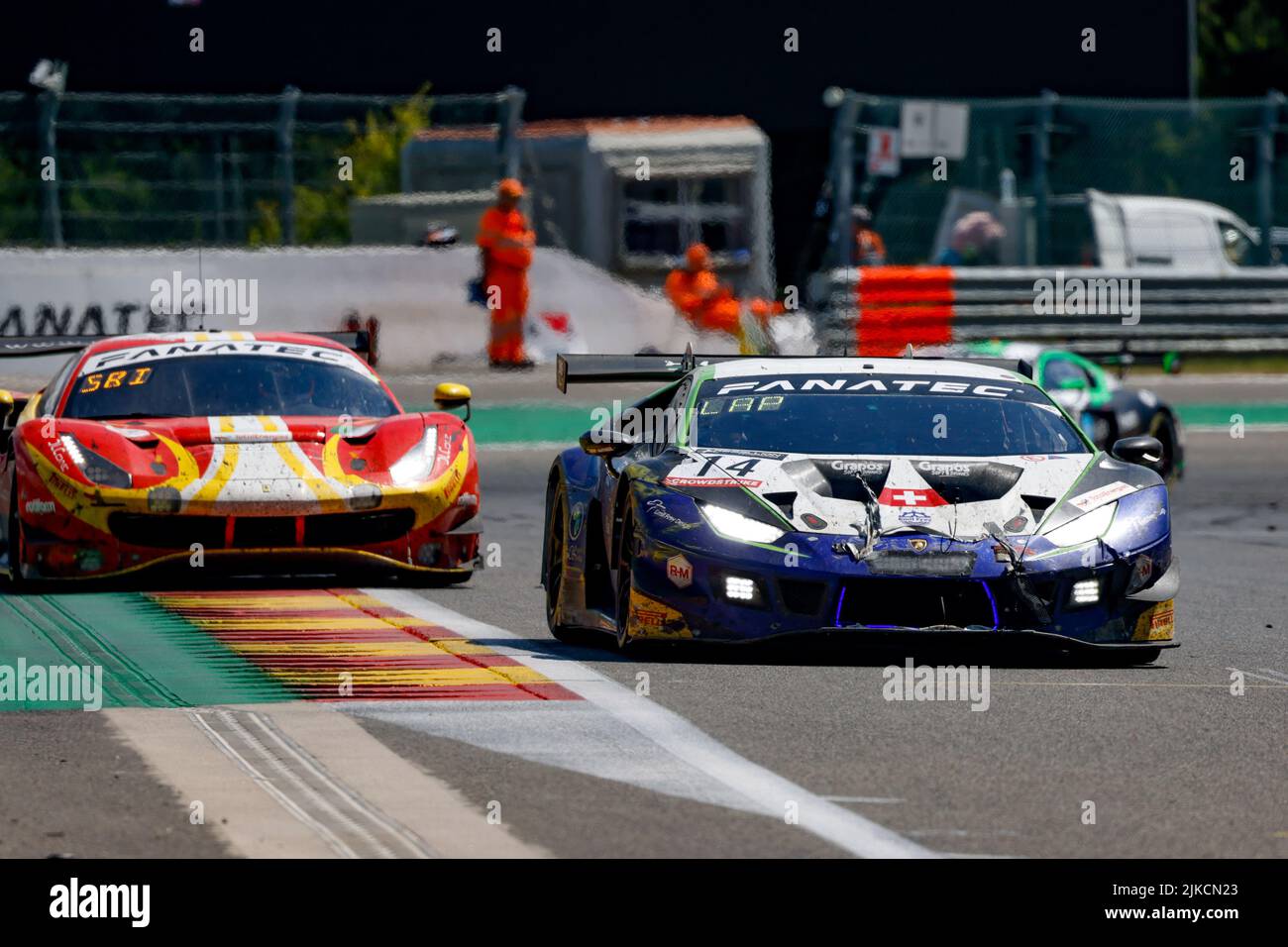 14 Emil Frey Racing, Lamborghini Huracan GT3 Evo de Stuart WHITE ...