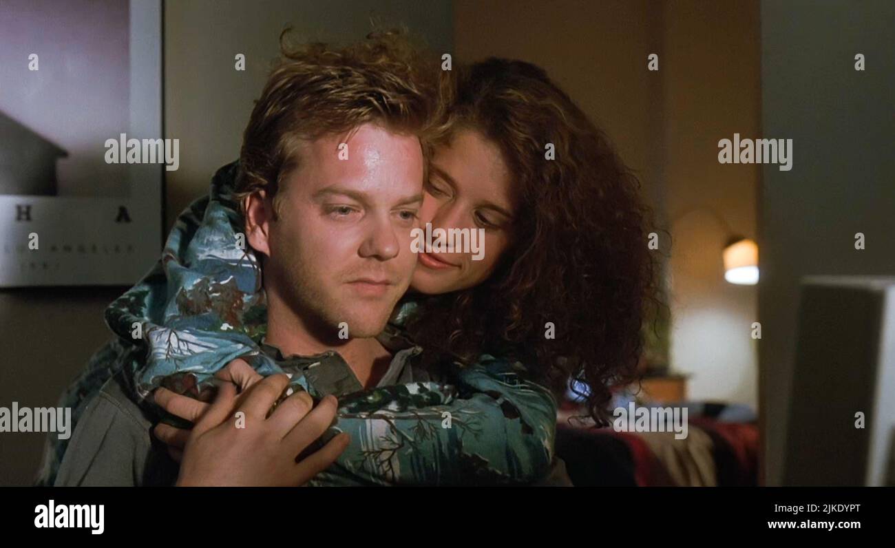 ÉTATS-UNIS. Kiefer Sutherland et Nancy Travis dans une scène du (C ...