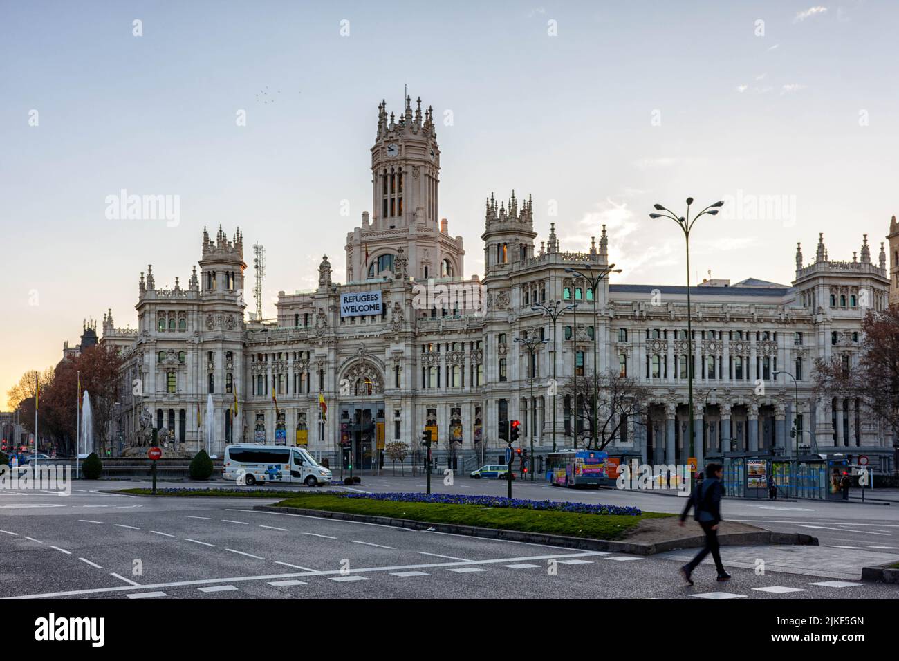 Hôtel de ville de madrid Banque de photographies et d’images à haute ...