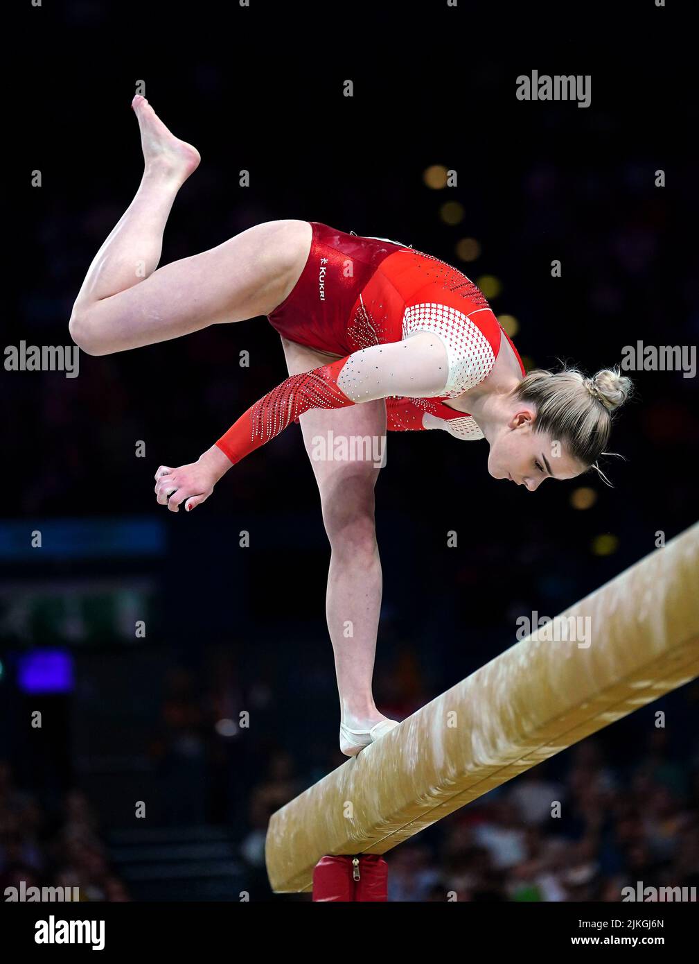 Alice Kinsella, de l'Angleterre, participe à la finale du faisceau de l ...