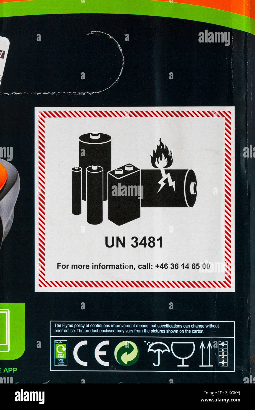 Les batteries un3481 sont des batteries lithium ion Banque de ...