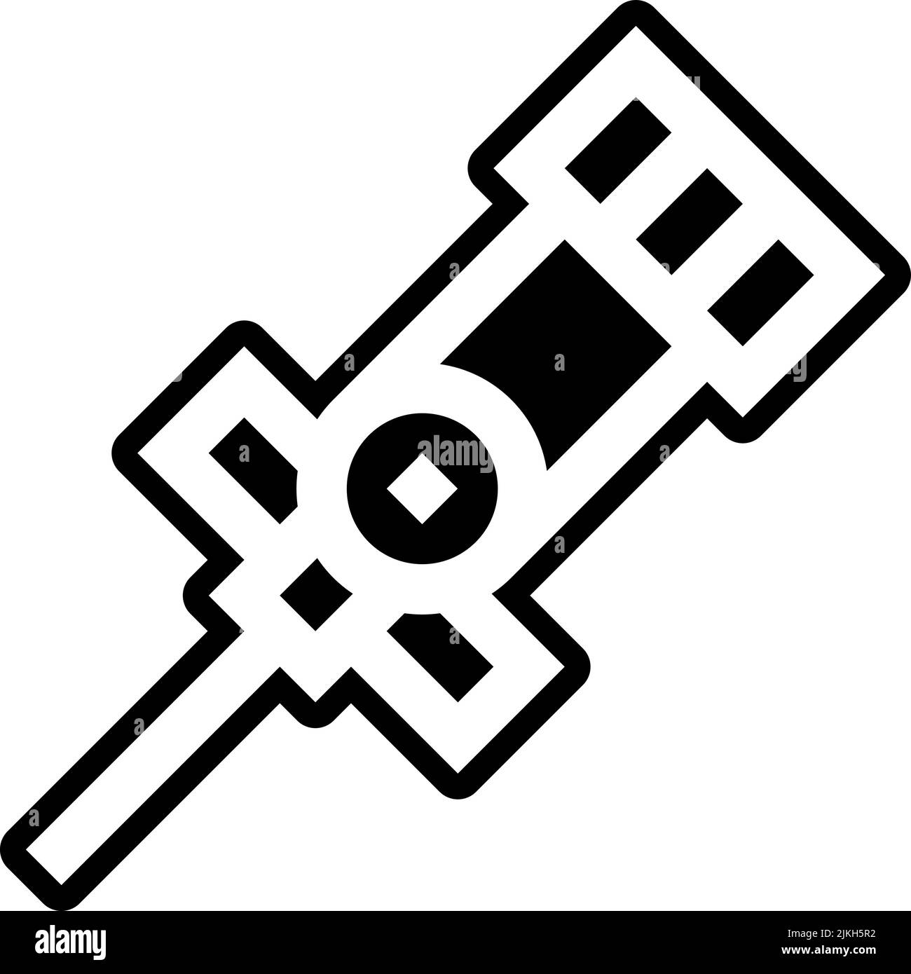 Canule de papillon Banque d'images noir et blanc - Alamy