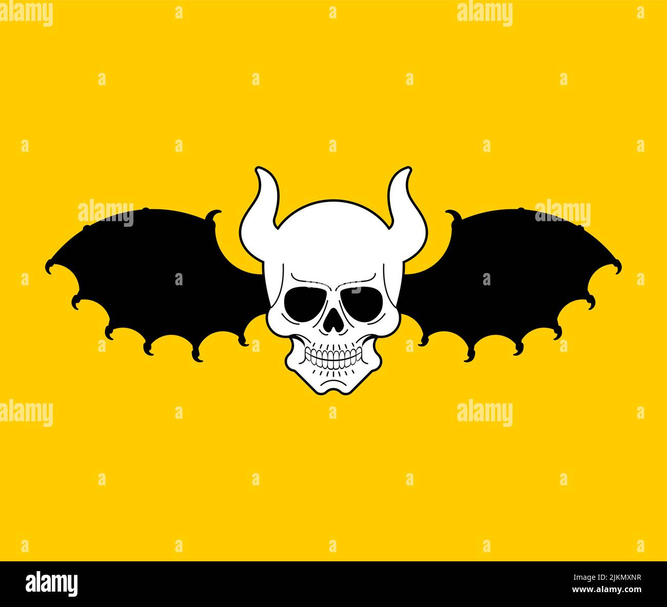 Vampire à ailes blanches Banque d'images vectorielles - Alamy