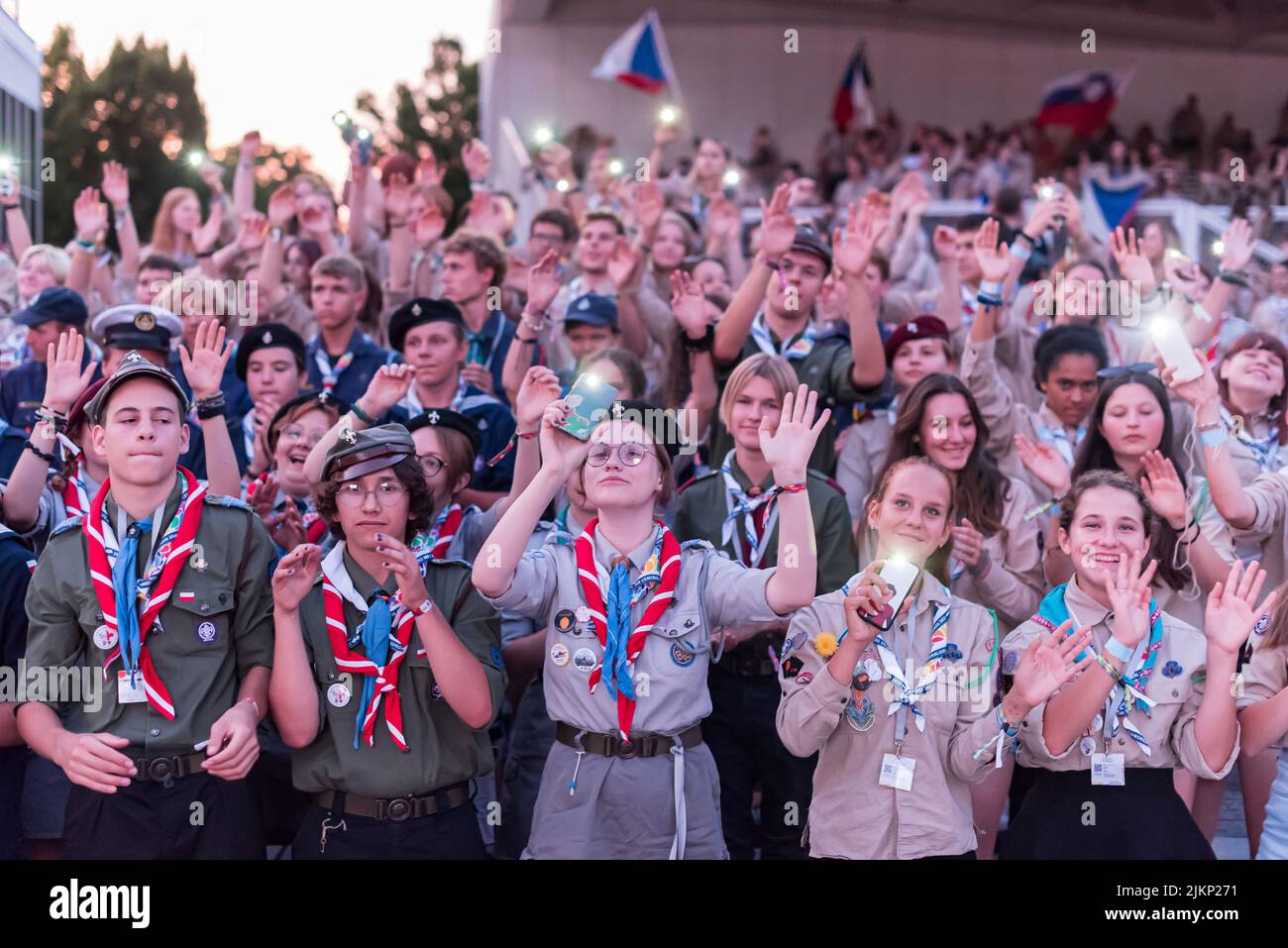 Scout uniforms Banque de photographies et d’images à haute résolution ...