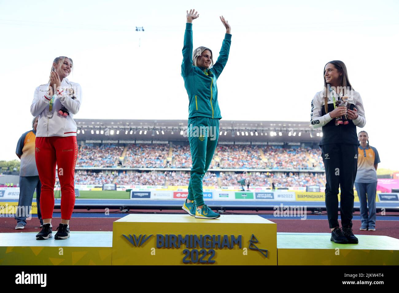 Jeux du Commonwealth - Athlétisme - Pole Vault des femmes - cérémonie ...