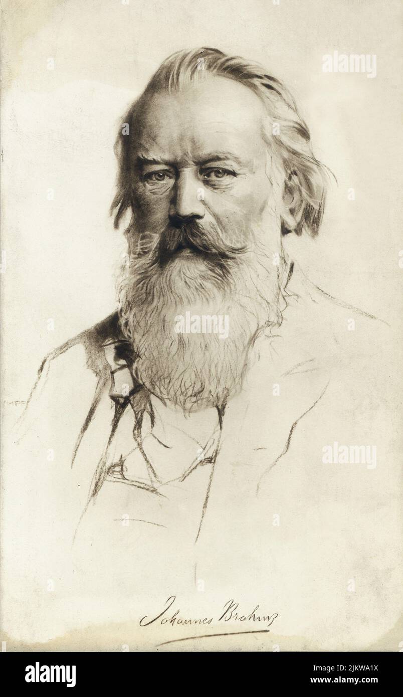 Johannes brahms et clara schumann Banque de photographies et d’images à ...