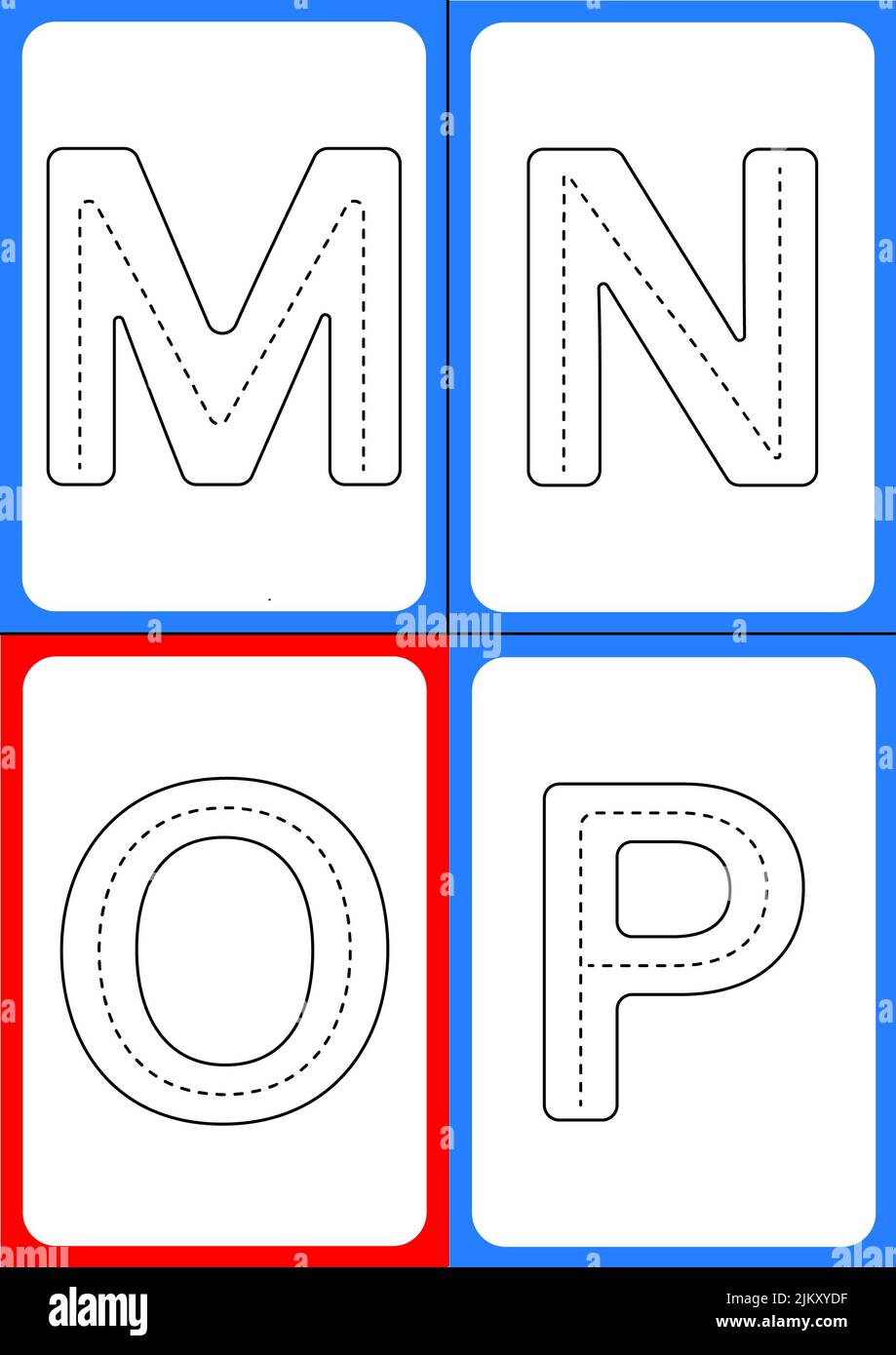 Pratique de l'écriture de lettres majuscules imprimables. Grandes ...