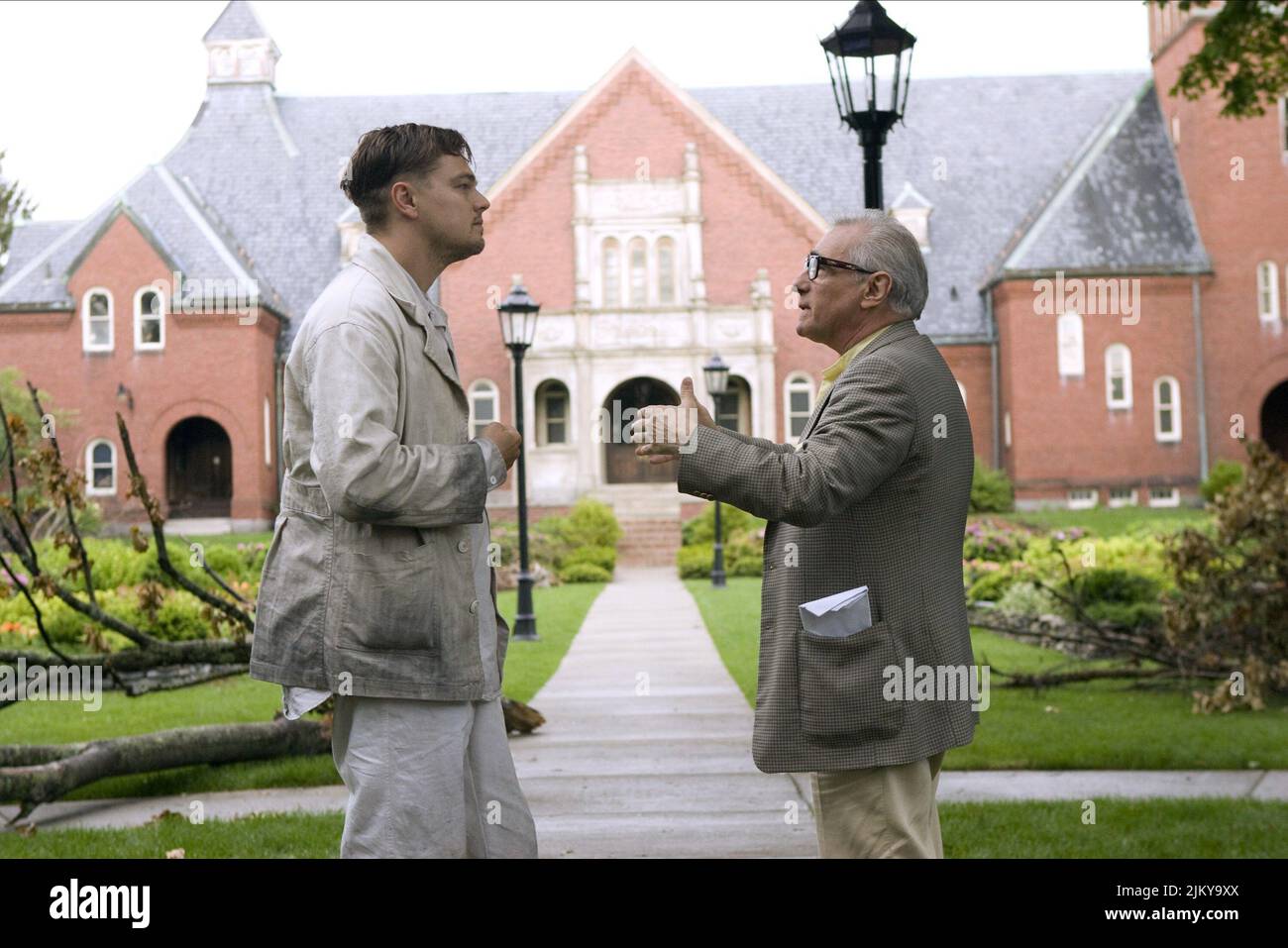 Shutter island on set leonardo dicaprio Banque de photographies et d ...