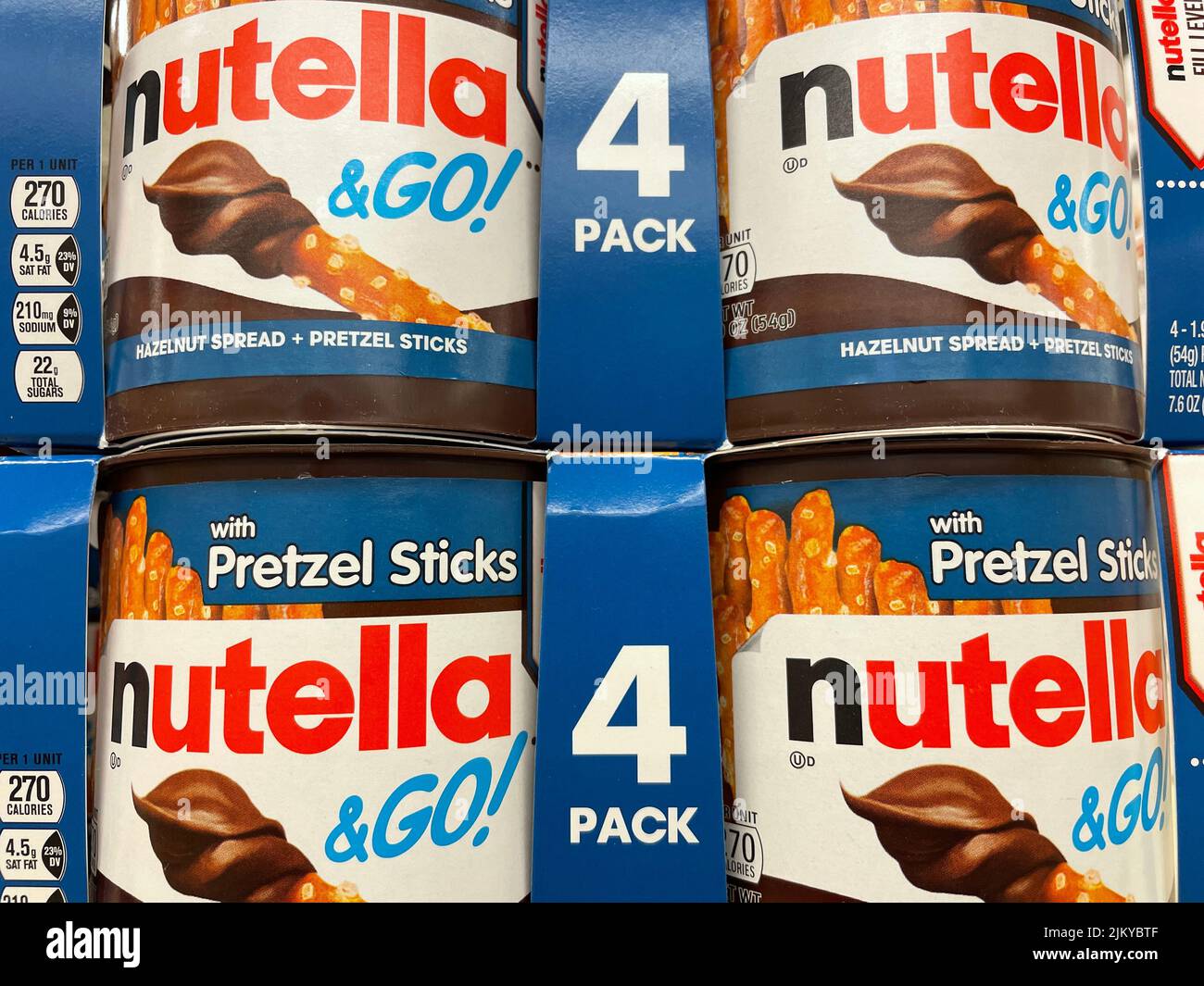 Nutella pack Banque de photographies et d’images à haute résolution - Alamy