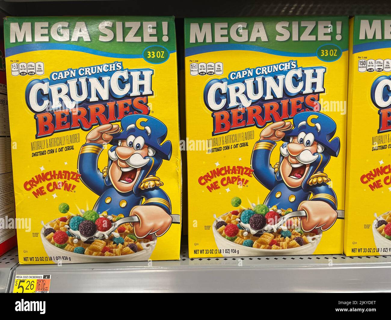 Capn crunch Banque de photographies et d’images à haute résolution - Alamy