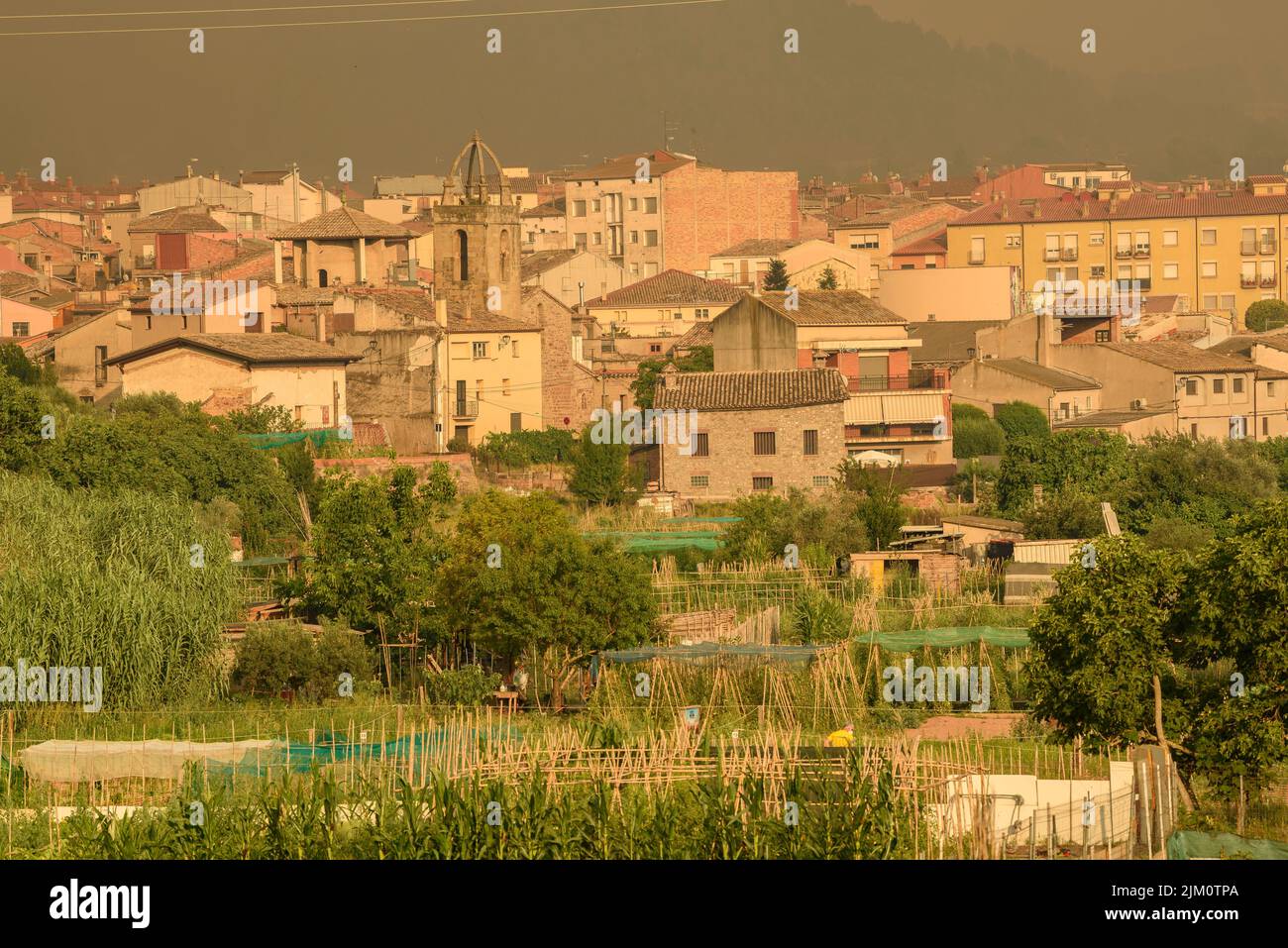 Feu sauvage d'El Pont de Vilomara, sur 17 juillet 2022, qui a brûlé 1 ...