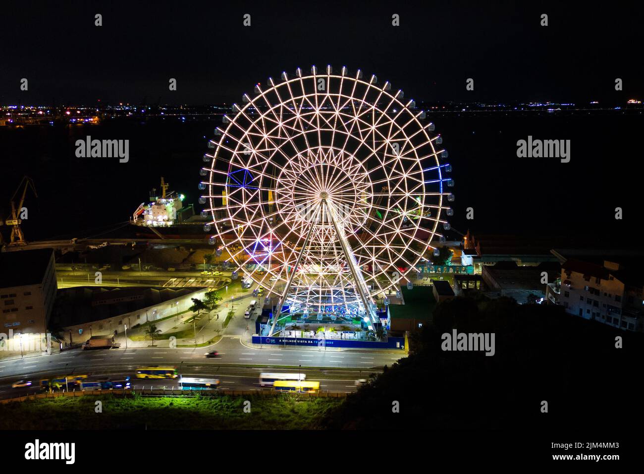 Rio de Janeiro, Brésil - 3 août 2022: La roue de ferris Yup Star (Rio ...