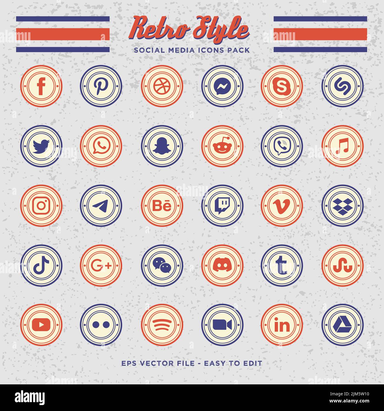 Ensemble de jeux d'icônes ou de vecteurs sur les réseaux sociaux avec ... Ensemble de jeux d'icônes ou de vecteurs sur les réseaux sociaux avec ...