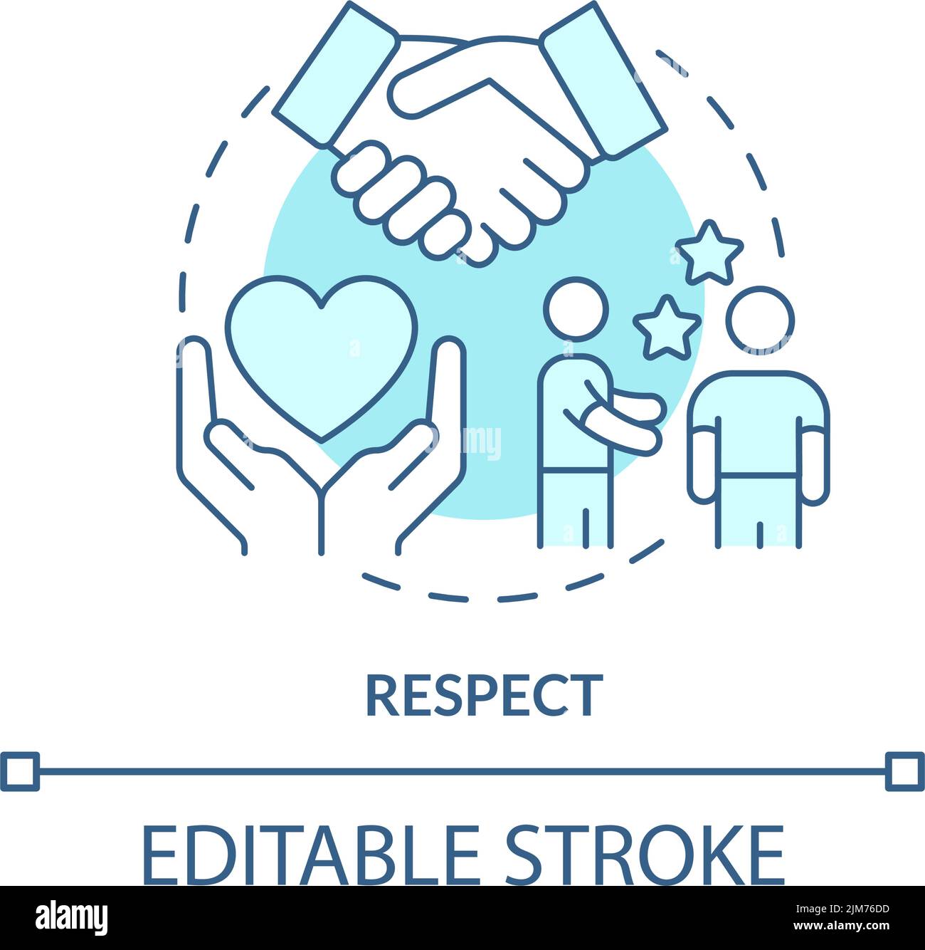 Respect pictogramme Banque d'images vectorielles - Page 3 - Alamy
