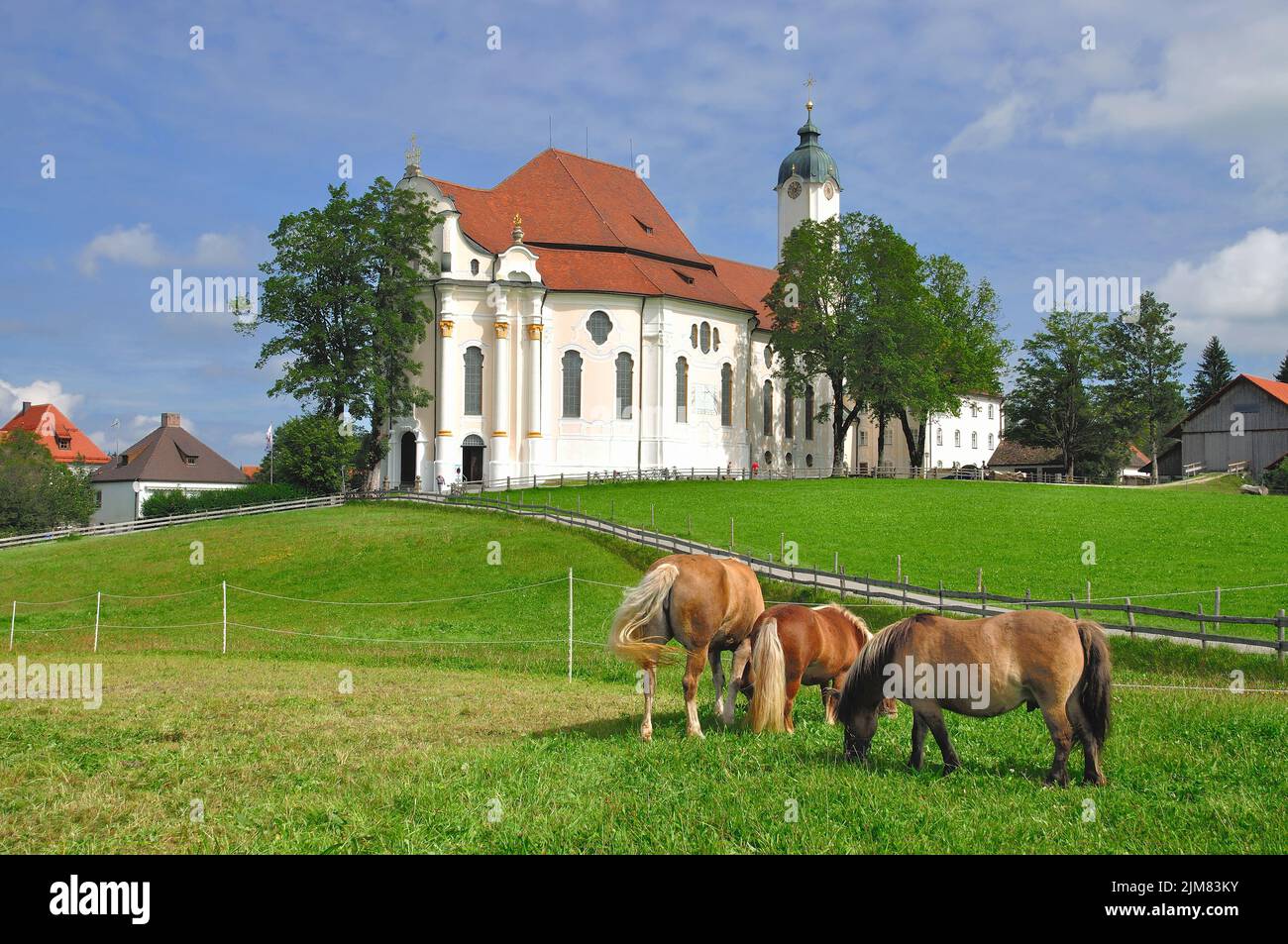 Eglise de wies Banque de photographies et d’images à haute résolution ...
