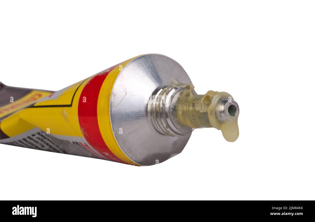 Goutte de colle Banque de photographies et d’images à haute résolution ...