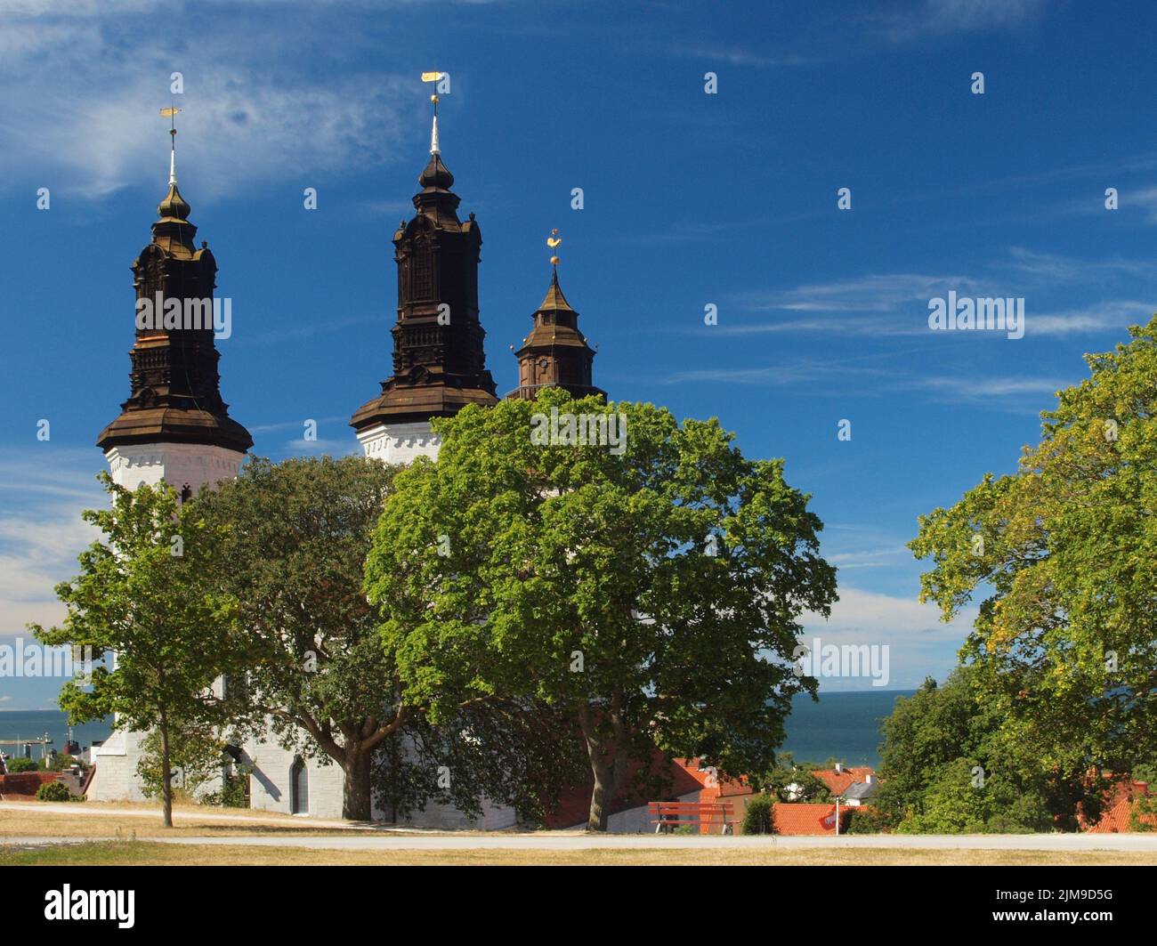 Visby cathedral Banque de photographies et d’images à haute résolution ...