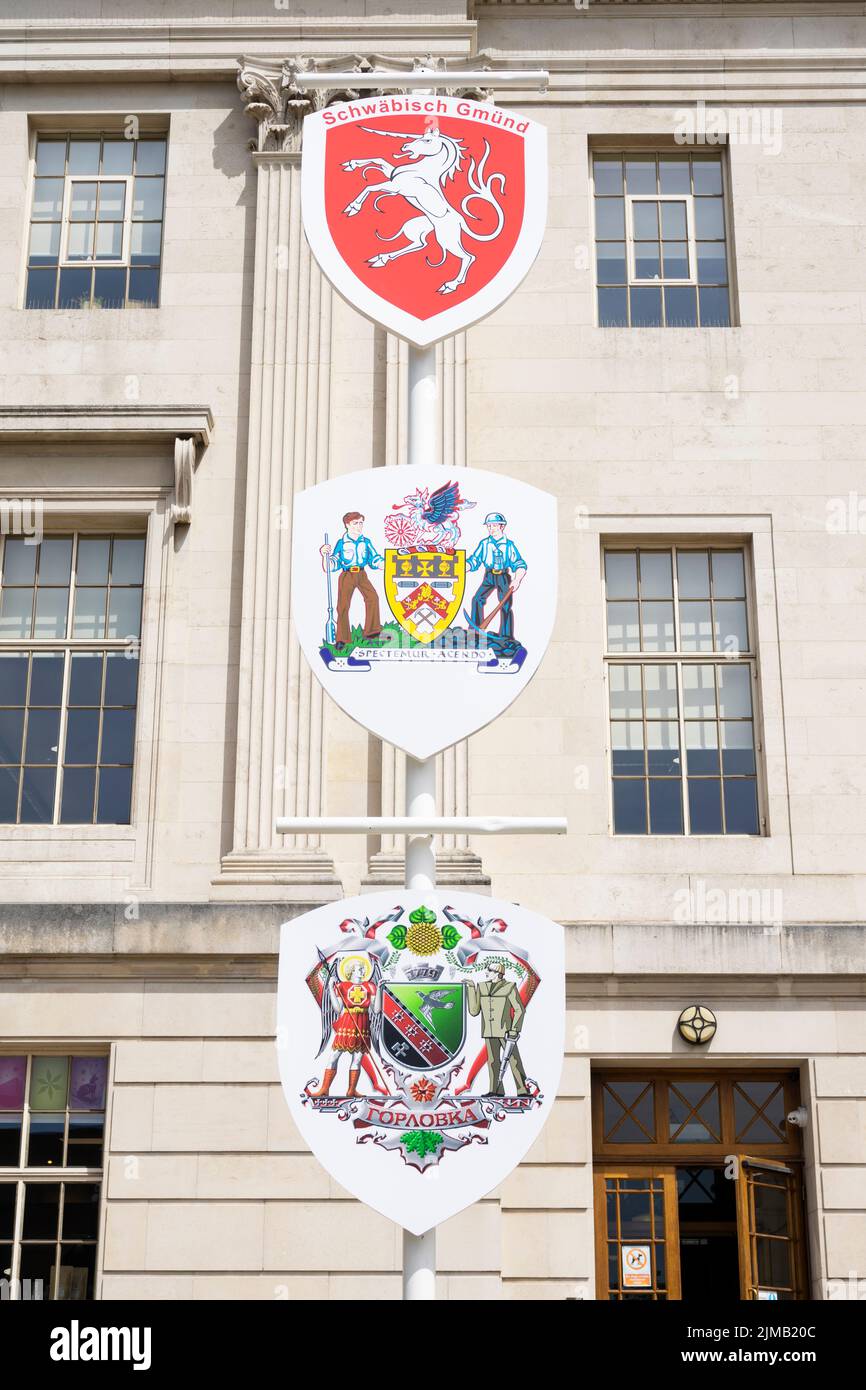 Civic heraldry Banque de photographies et d’images à haute résolution ...