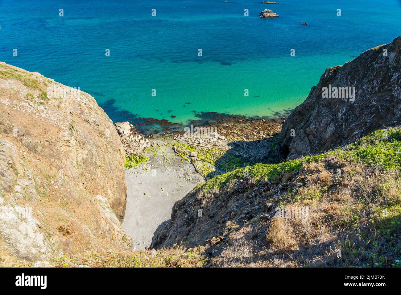 Le port de sark Banque de photographies et d’images à haute résolution ...