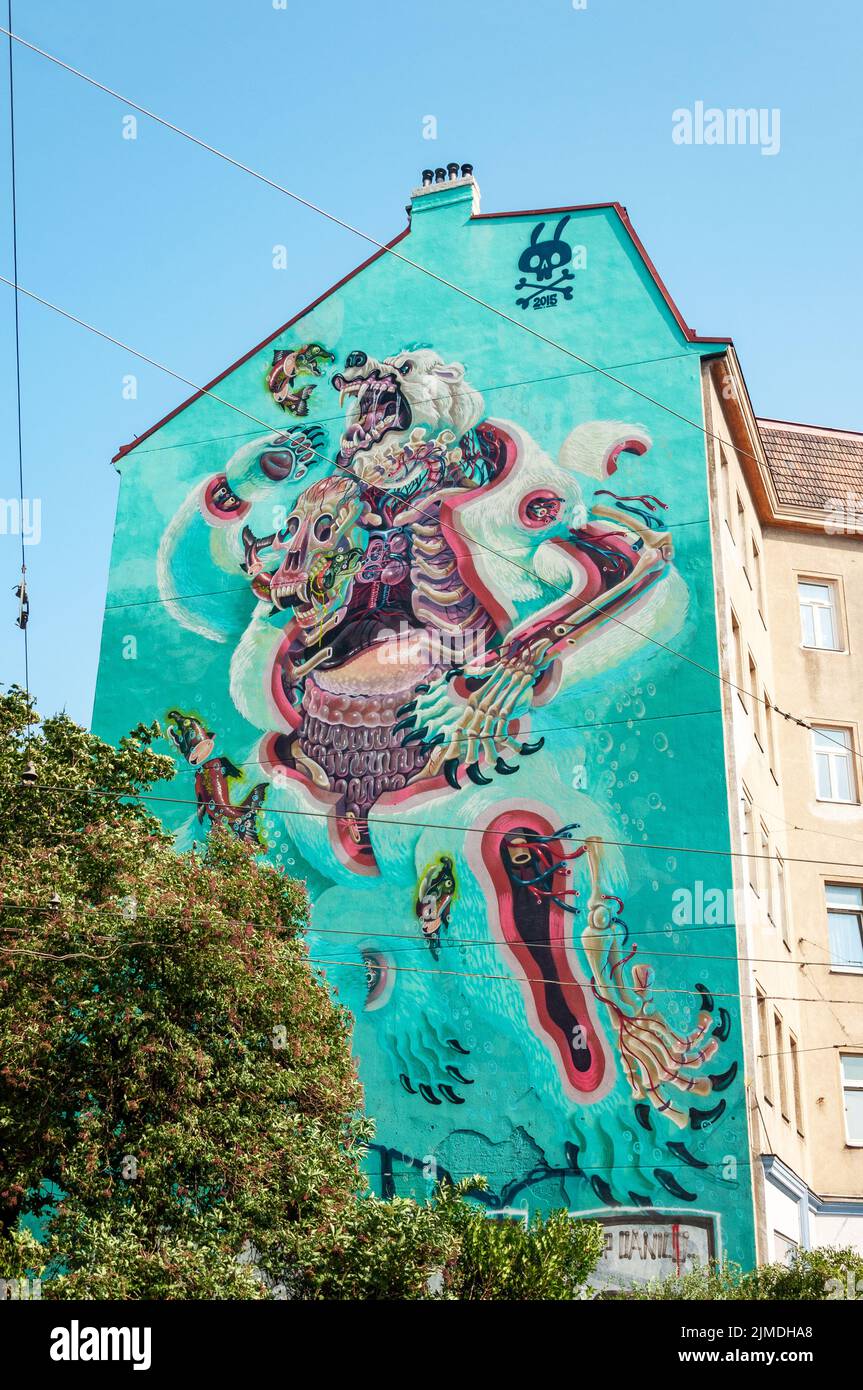 Graffiti squelette Banque de photographies et d’images à haute résolution - Alamy