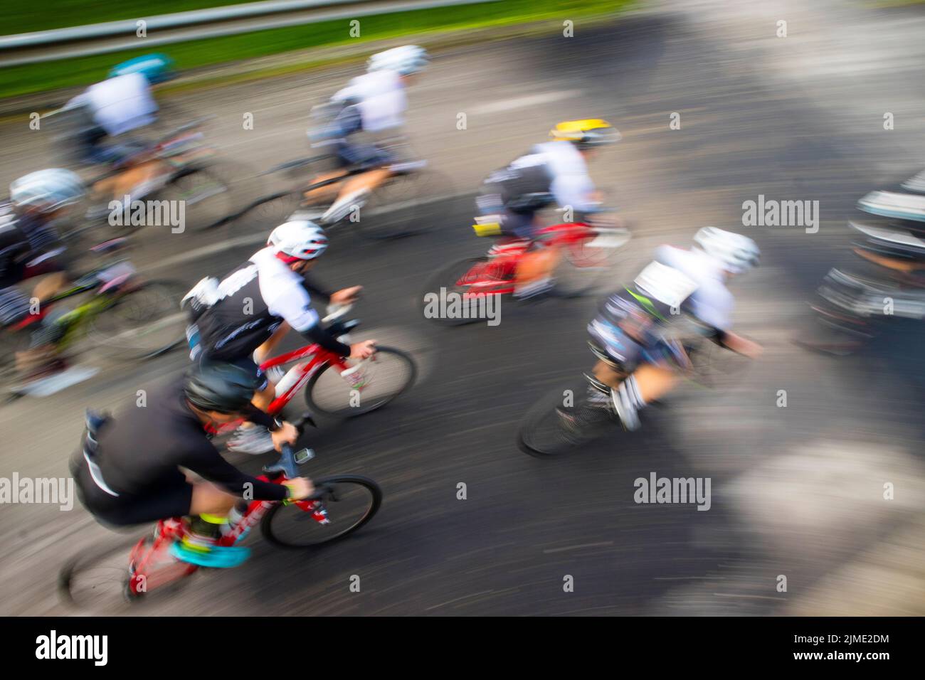 Action cycliste Banque de photographies et d’images à haute résolution ...