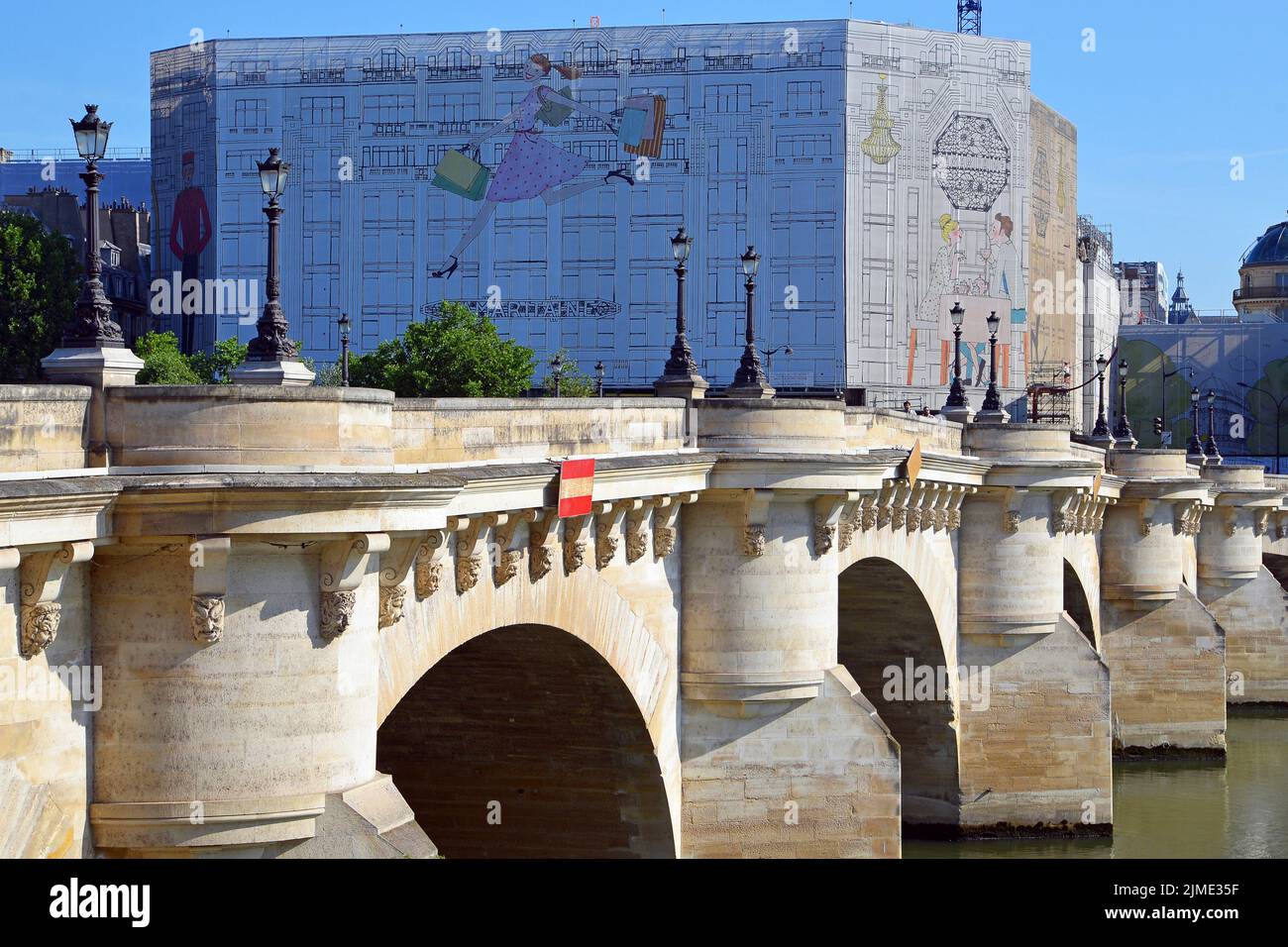 Pont neuf paris metro Banque de photographies et d’images à haute ...
