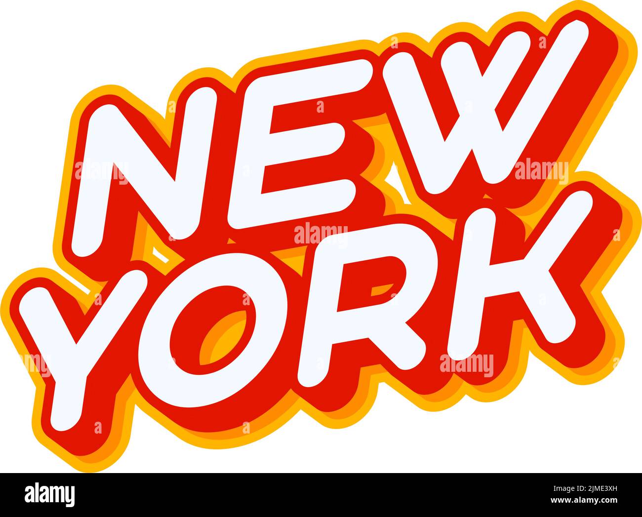New york 3d text american Banque de photographies et d’images à haute ...