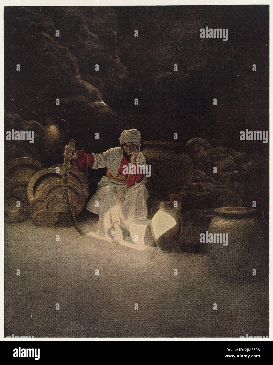Ali baba et les 40 voleurs dessin Banque de photographies et d’images à ...