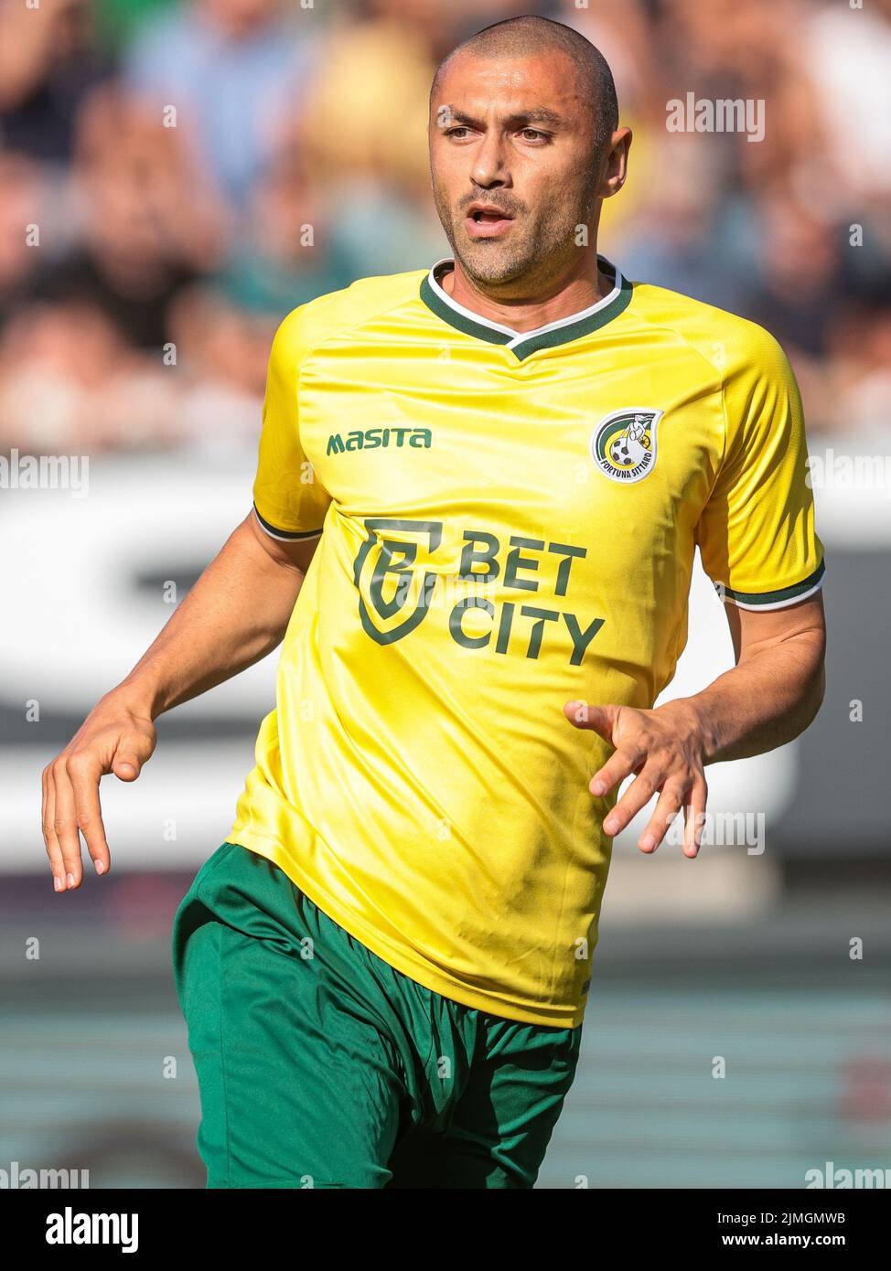 SITTARD - Burak Yilmaz de Fortuna Sittard pendant le match néerlandais ...