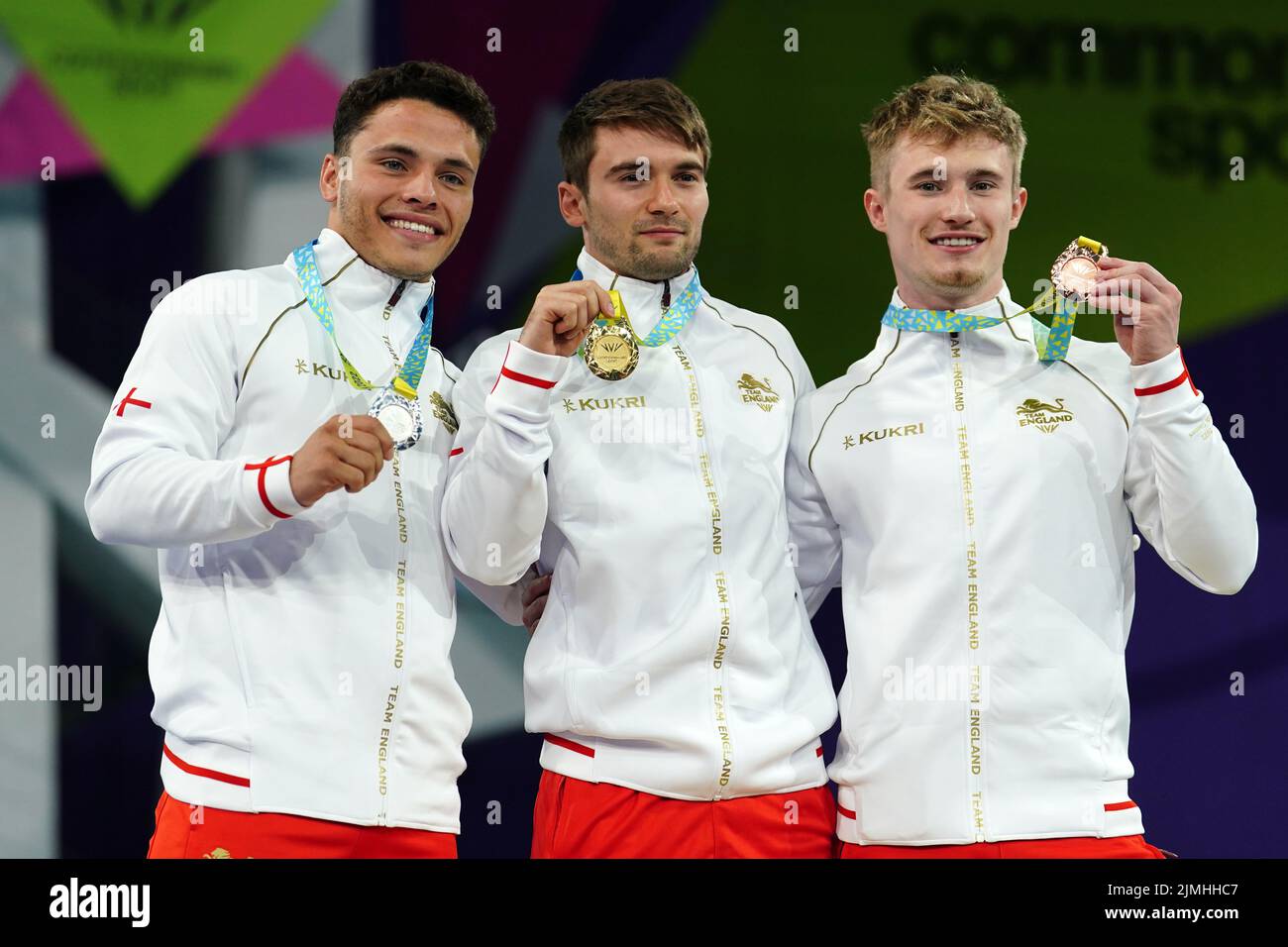 (De gauche à droite) Jordan Houlden, Daniel Goodfellow et Jack Laugher ...