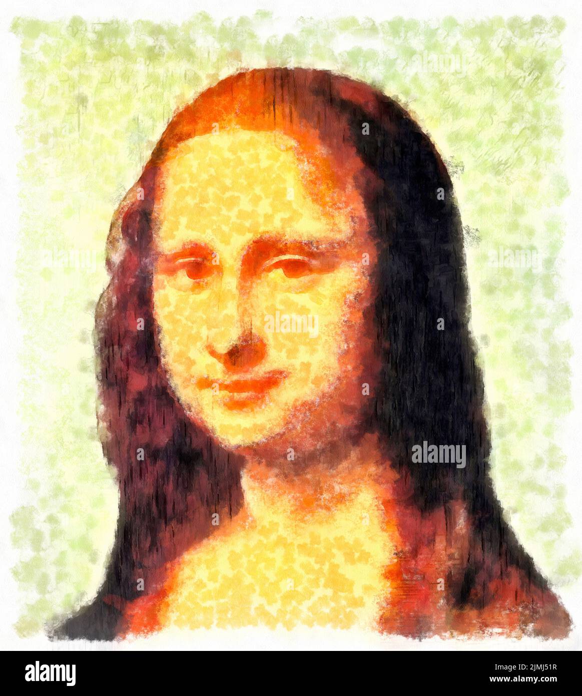 Leonardo da vinci the mona lisa Banque d'images détourées - Alamy