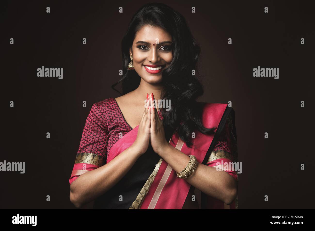 Robe sari traditionnelle Banque de photographies et d’images à haute ...