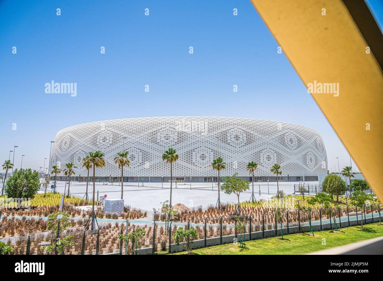 Stade Al Thumama situé au Qatar pour la coupe du monde de la FIFA 2022 ...